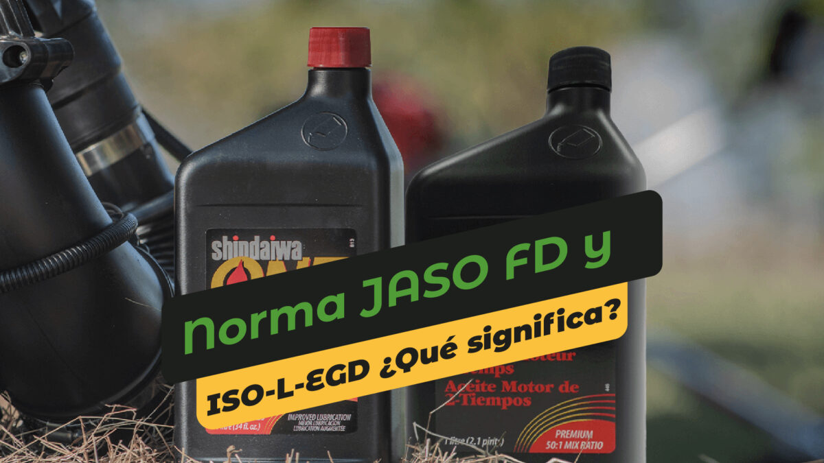 Aceite que cumpla con norma JASO FD o ISO-L-EGD